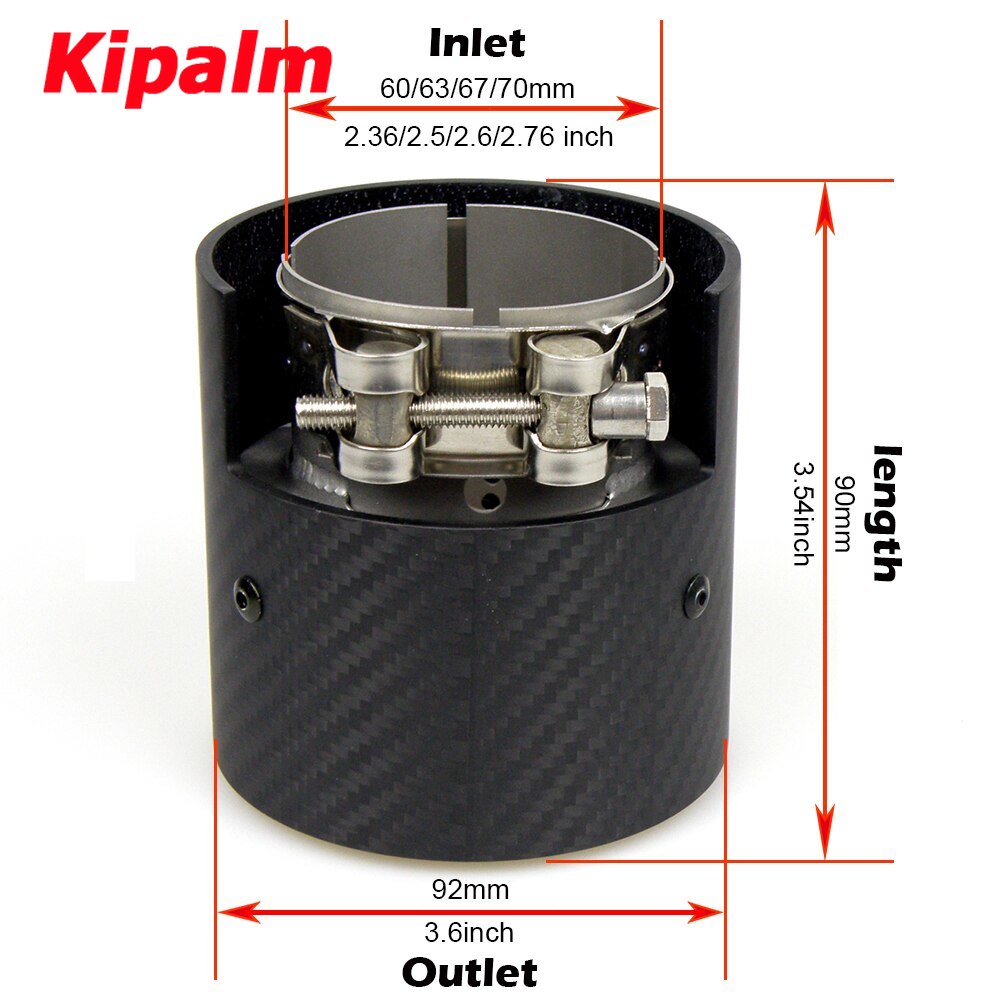 Muffler tip For BMW M Performance 235i 240i 335i Akrapovic